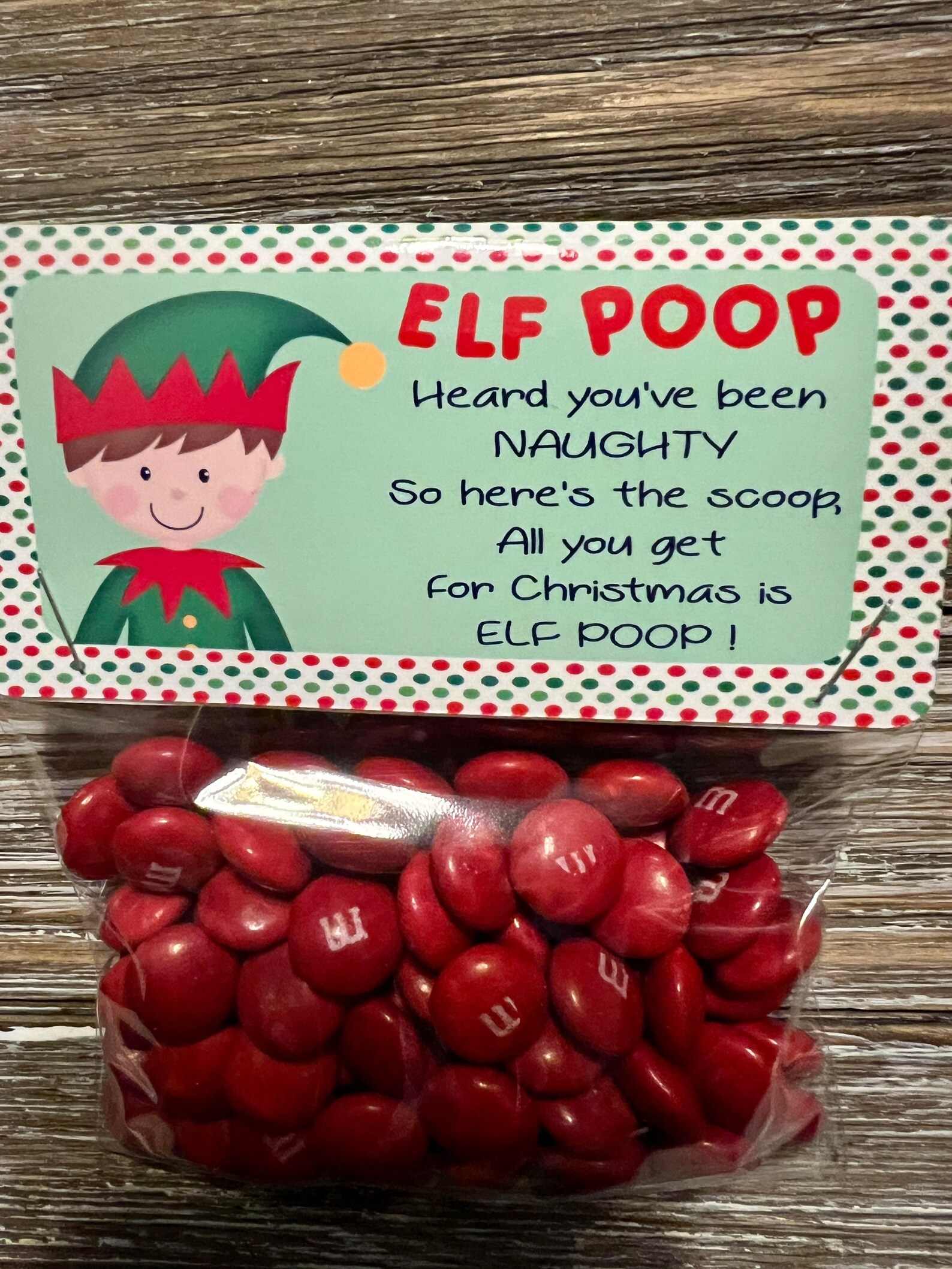 Elf Poop Christmas Candy Party Favors Christmas Chocolate - Etsy