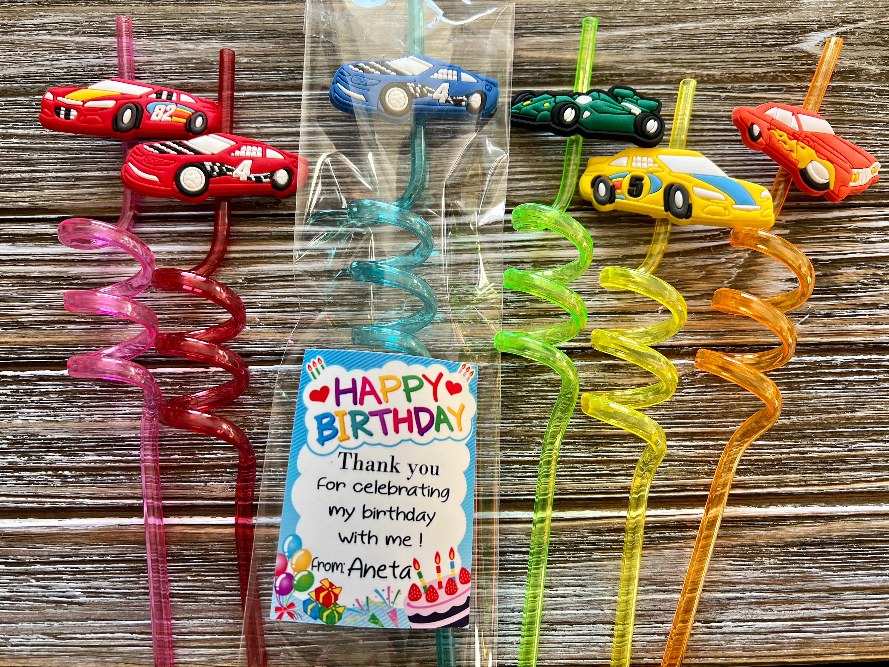 Cars Birthday Party Favors, Kids Birthday Gift, Personalized Gifts ...