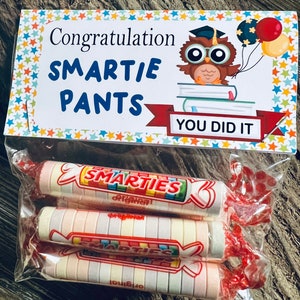 Graduation Funny Party Favors, Smarties Party Favors, End of School ...