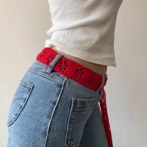 La Rosa Belt - Crochet Pattern PDF - Etsy