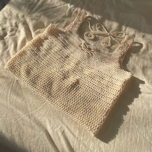 Open Back Tank - Crochet Pattern PDF - Etsy