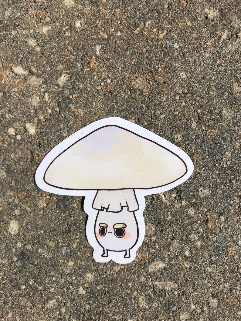 Death Cap Mushroom Sticker - Etsy