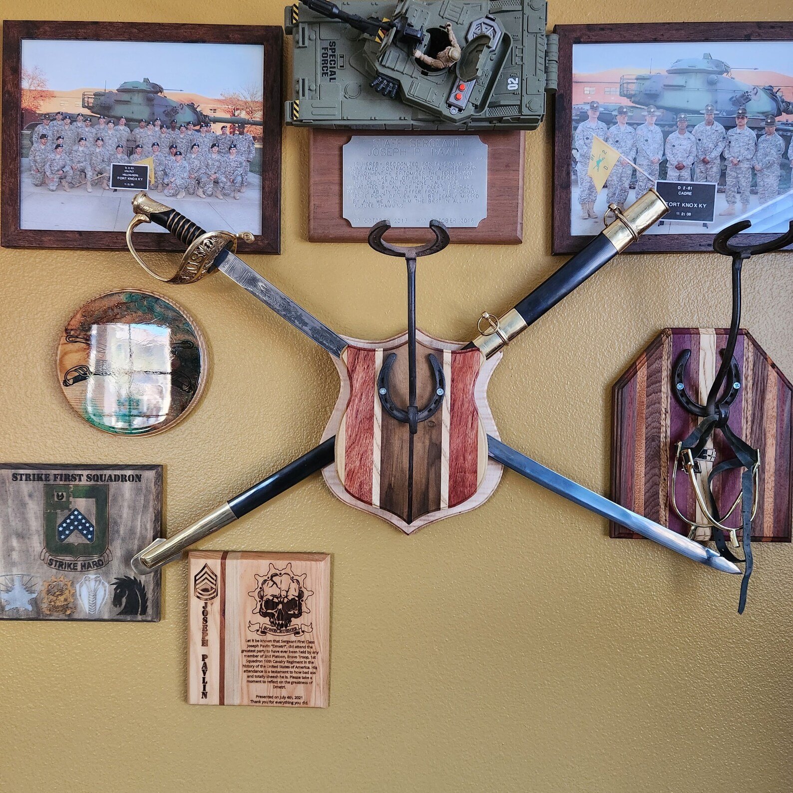 Saber Display Stetson Display Spur Display - Etsy