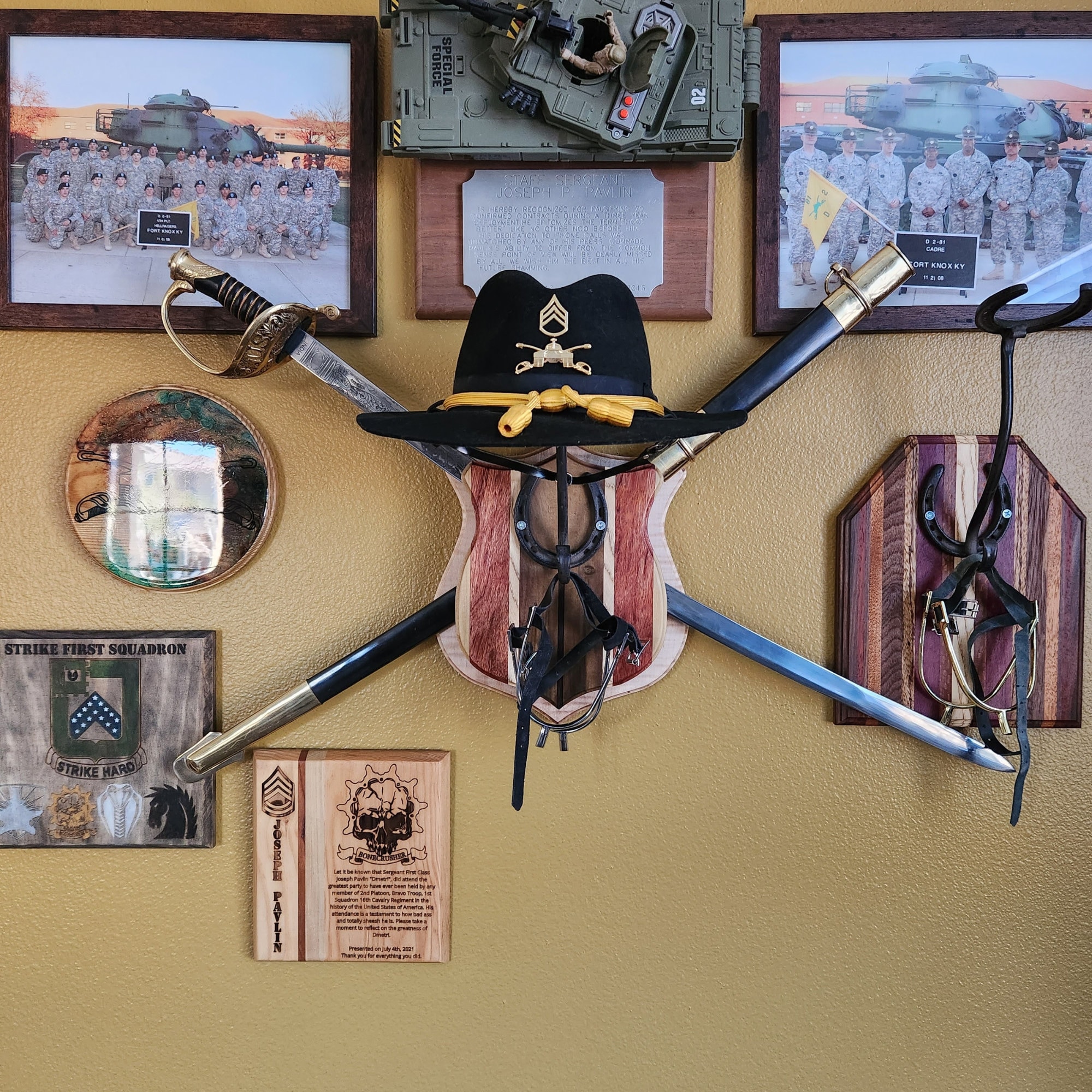 Saber Display Stetson Display Spur Display - Etsy