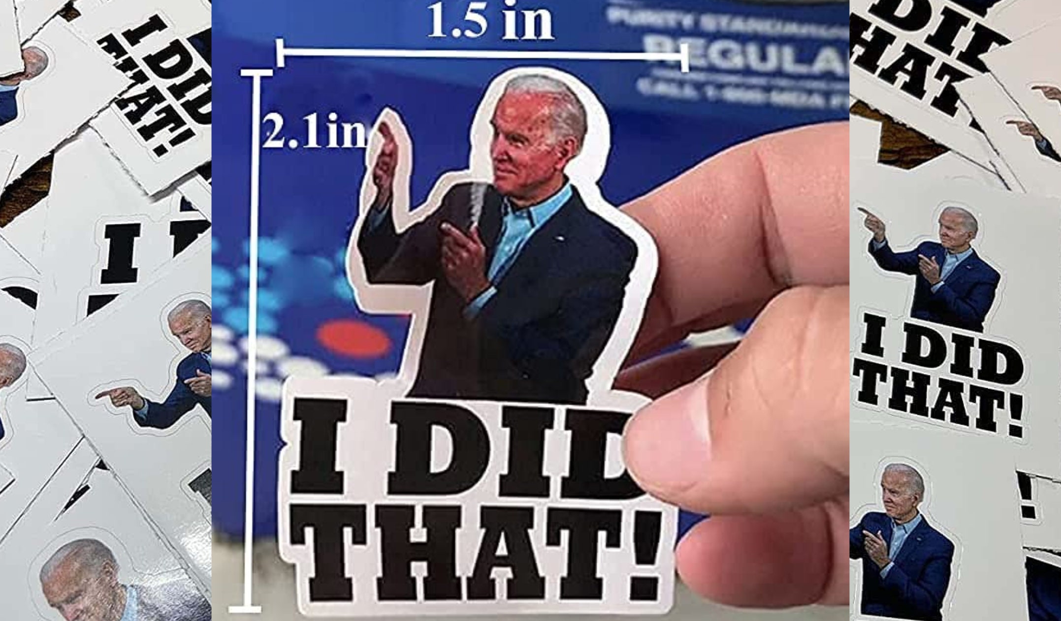 5 PCS Joe Biden Funny Sticker Joe Biden I DID That | Etsy