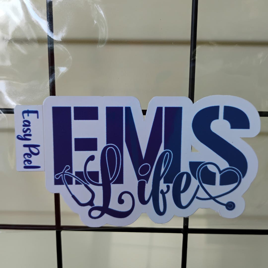 Paramedic Stickers Decals, EMS Stickers, Medic Sticker, Ambulance ...