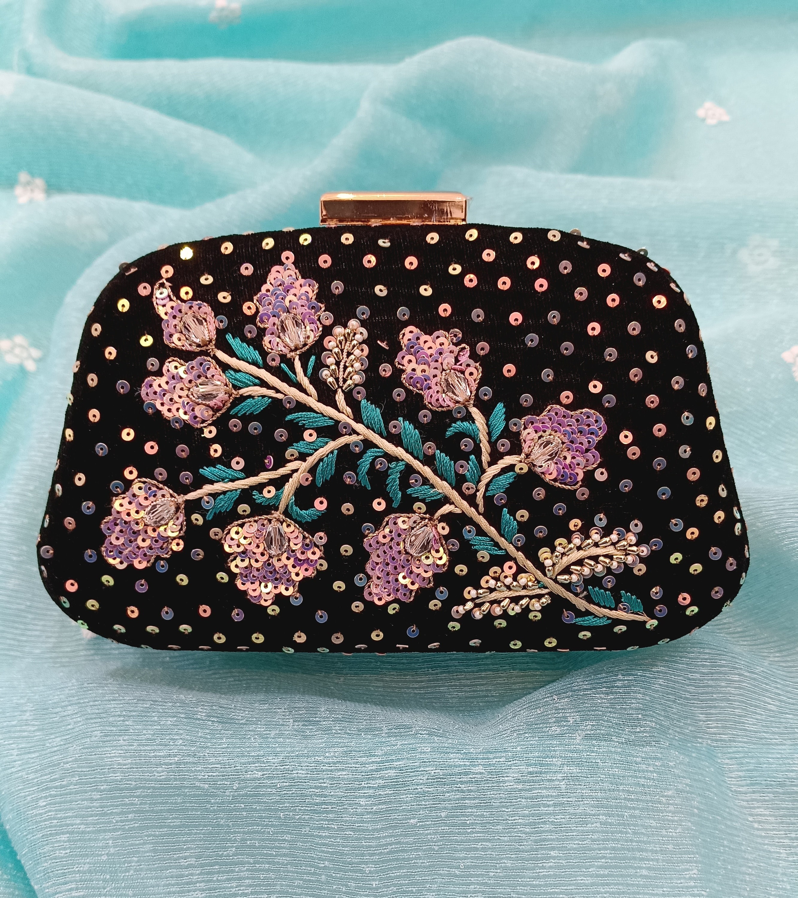 Clutch Bag, Women Wedding Gift, Party Wear Handbag, Indian Handmade ...