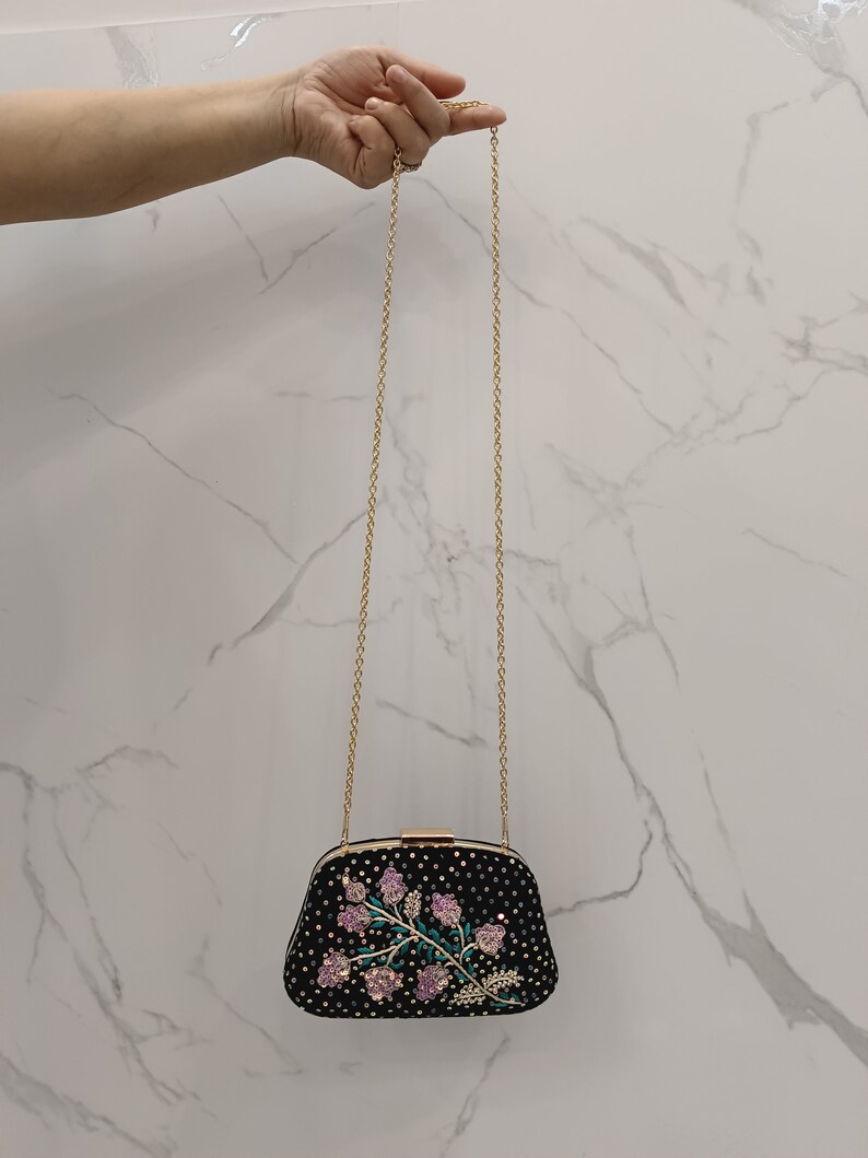 Clutch Bag, Women Wedding Gift, Party Wear Handbag, Indian Handmade ...
