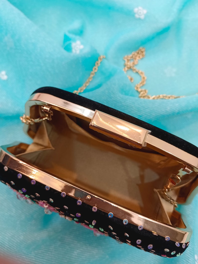 Clutch Bag, Women Wedding Gift, Party Wear Handbag, Indian Handmade ...