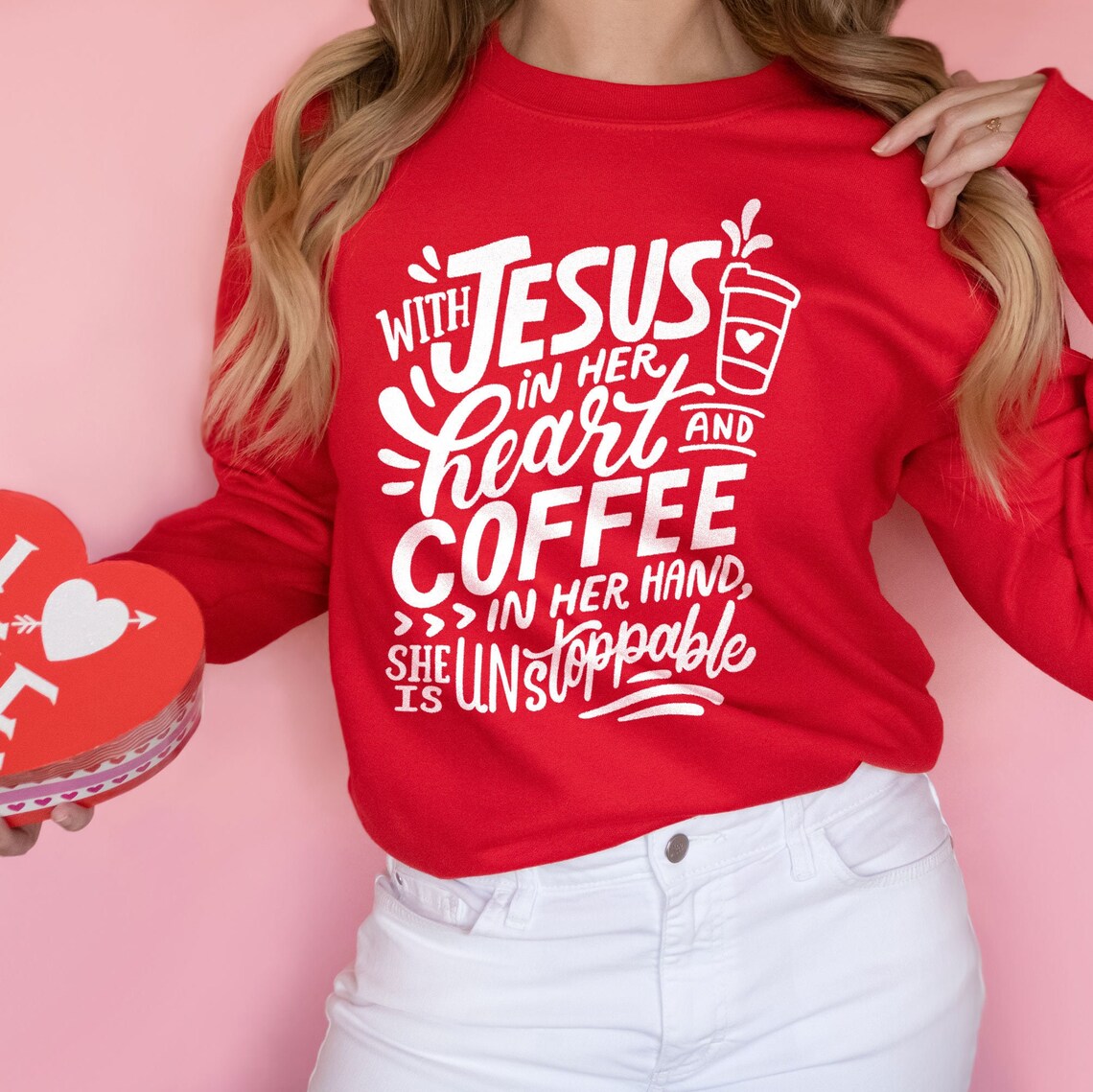 Jesus and Cofee Shirt Coffee Shirt Jesus Shirt Jesus Love | Etsy