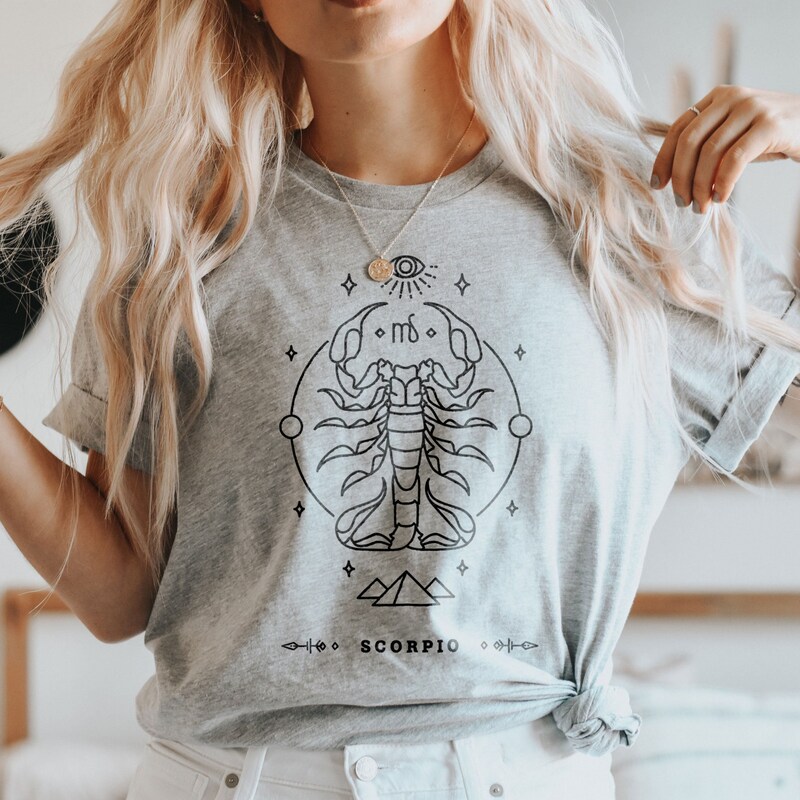 Scorpio Shirt - Etsy