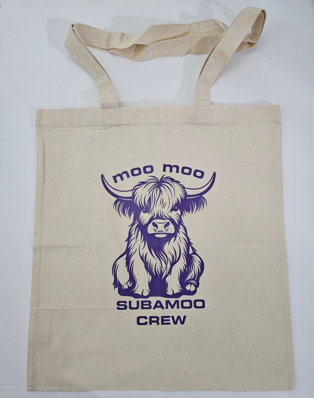 Moo Crew Cow Tote Bag Subie Moo Moo FREE Shipping - Etsy