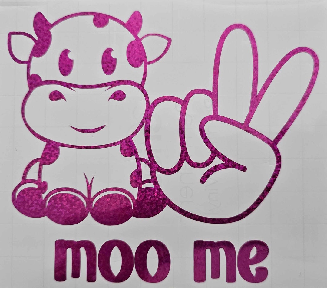 Moo Moo Subaru Moo Me Subie Car Decal Free Shipping - Etsy