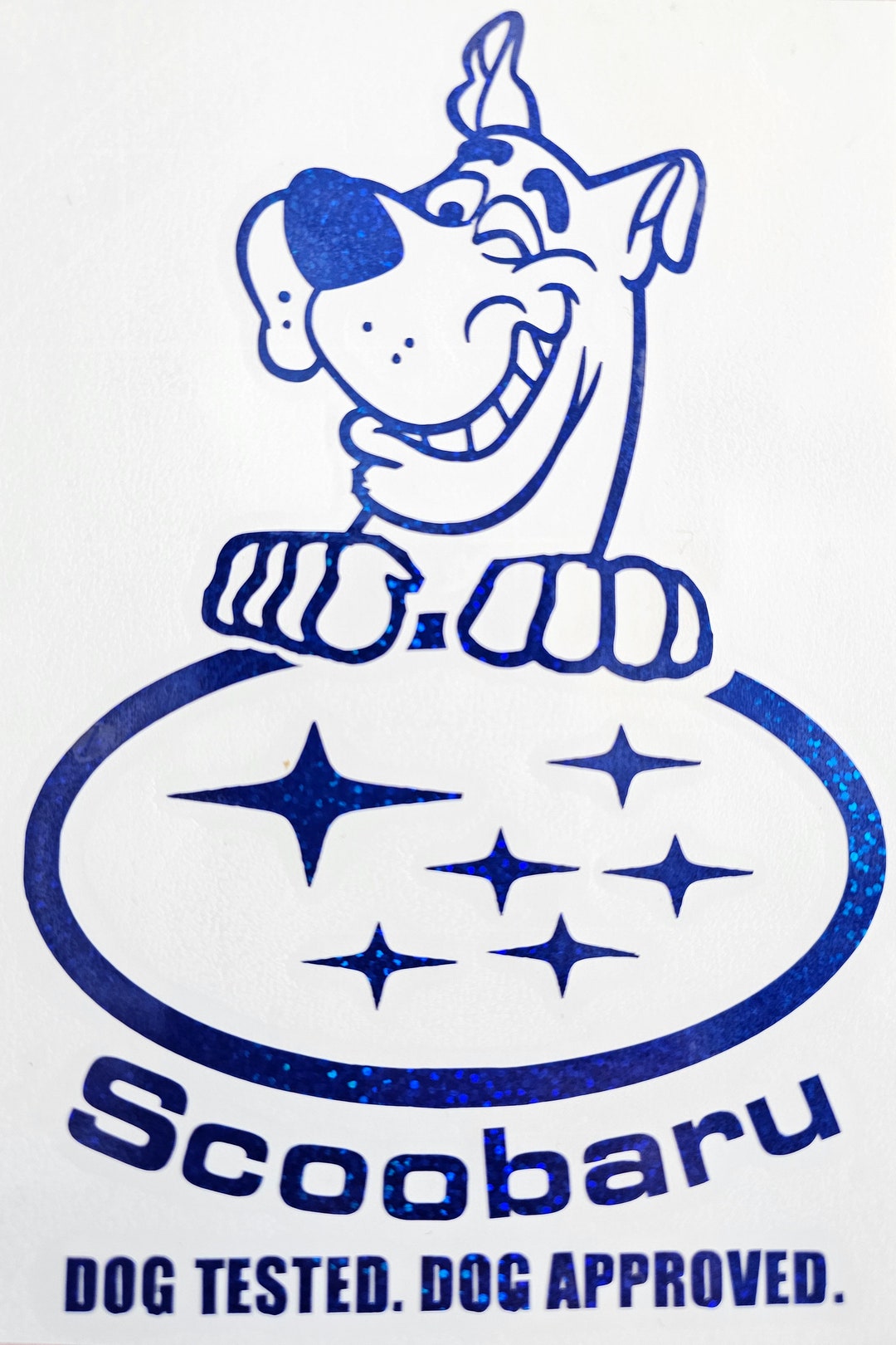 HOLOGRAPHIC Scoobaru Scooby Doo Subie Subaru Car Decal Free Shipping - Etsy