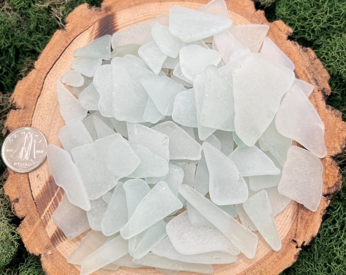 10 Piece Extra Large Beach Glass Lot #2, Large Sea Glass, Large Beach ...