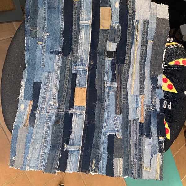 Upcycled Jeans - Etsy