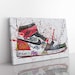 Graffiti Jordans Canvas Wall Art, Urban Style Canvas, Graffiti Wall Art ...