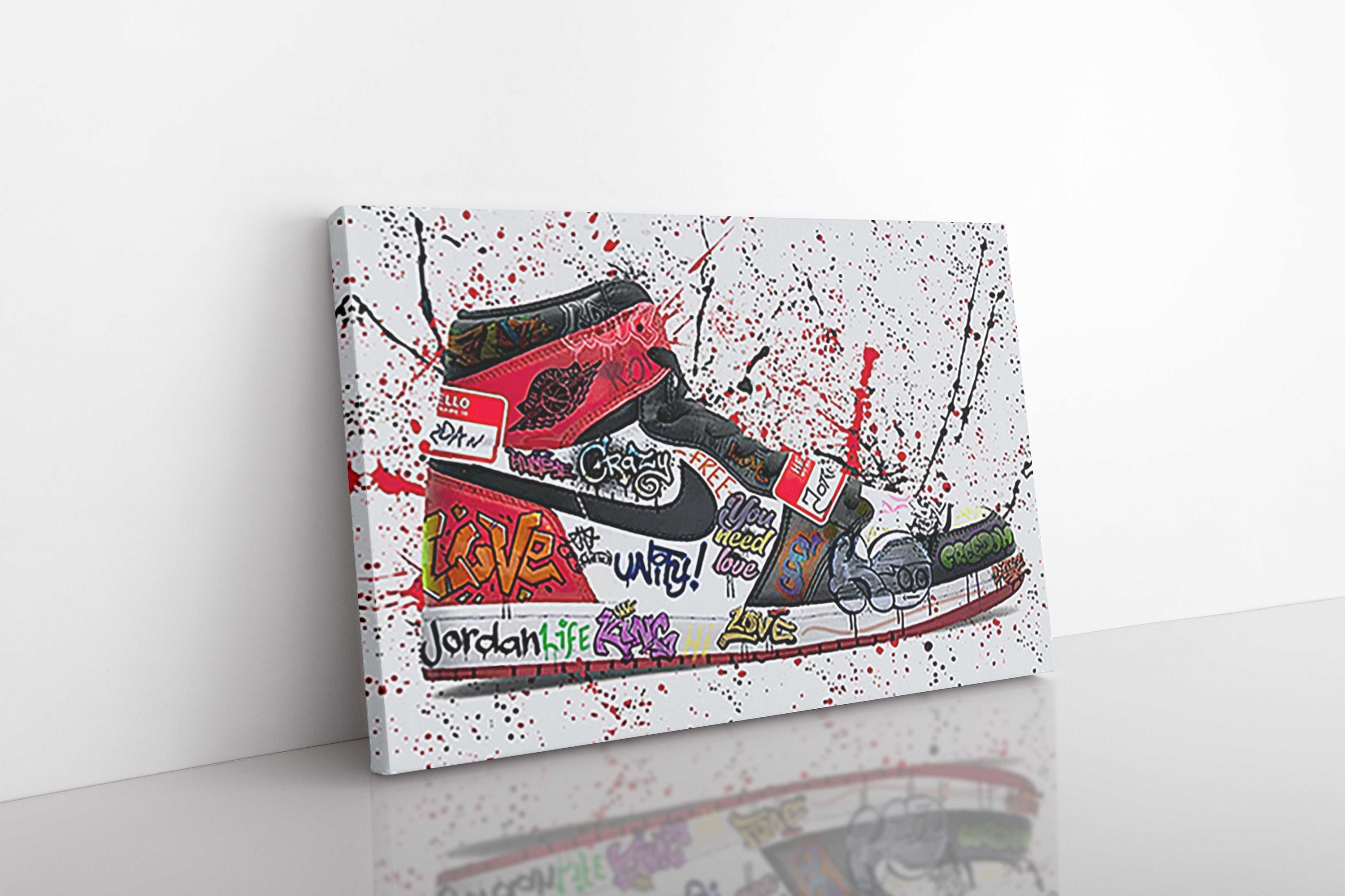 Jordan Graffiti Wallpaper