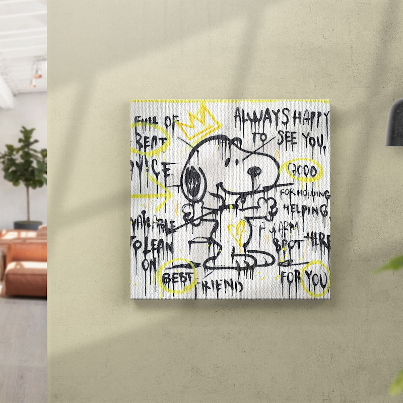 Snoopy Wall Art - Etsy