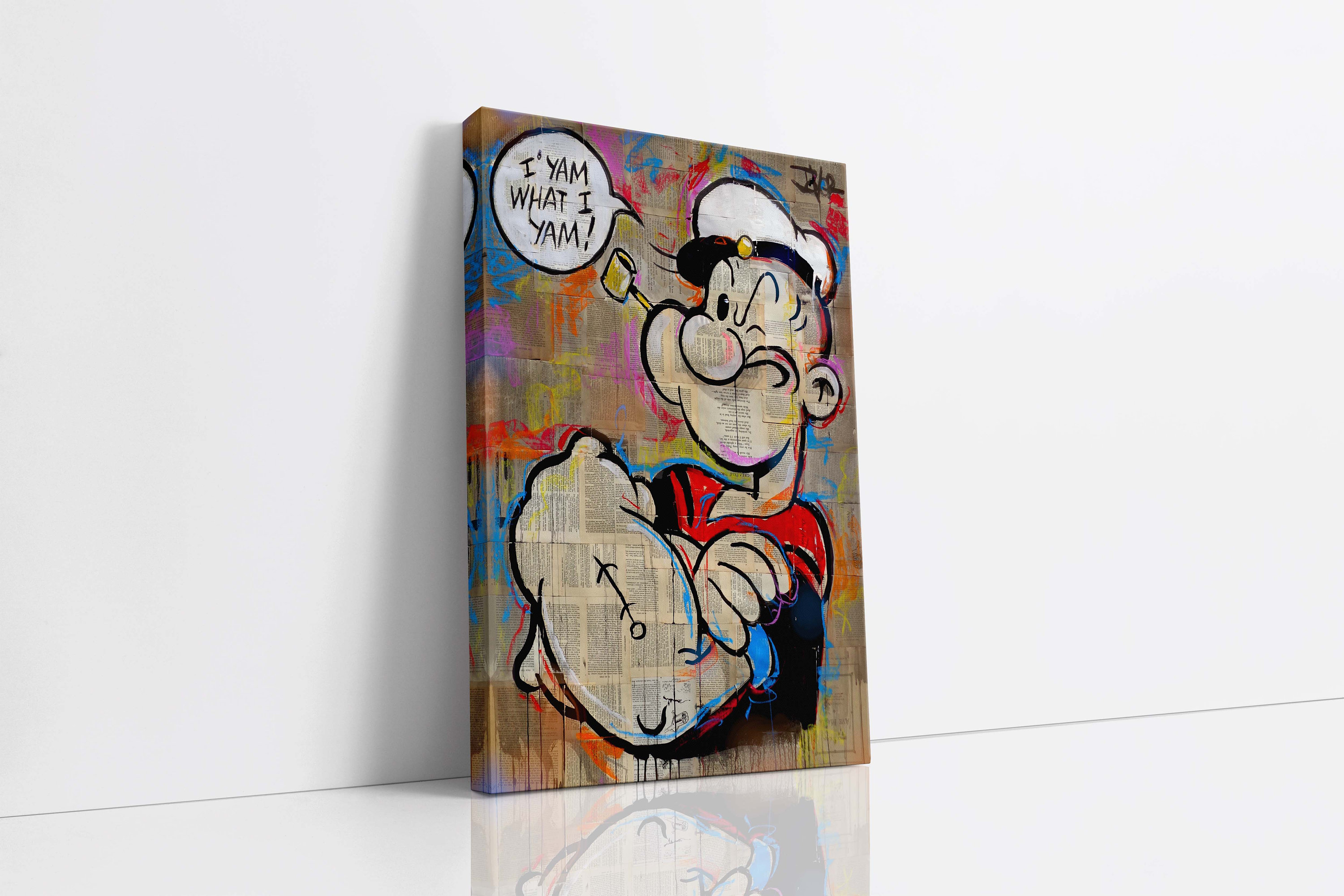 Gangster Popeye Drawing