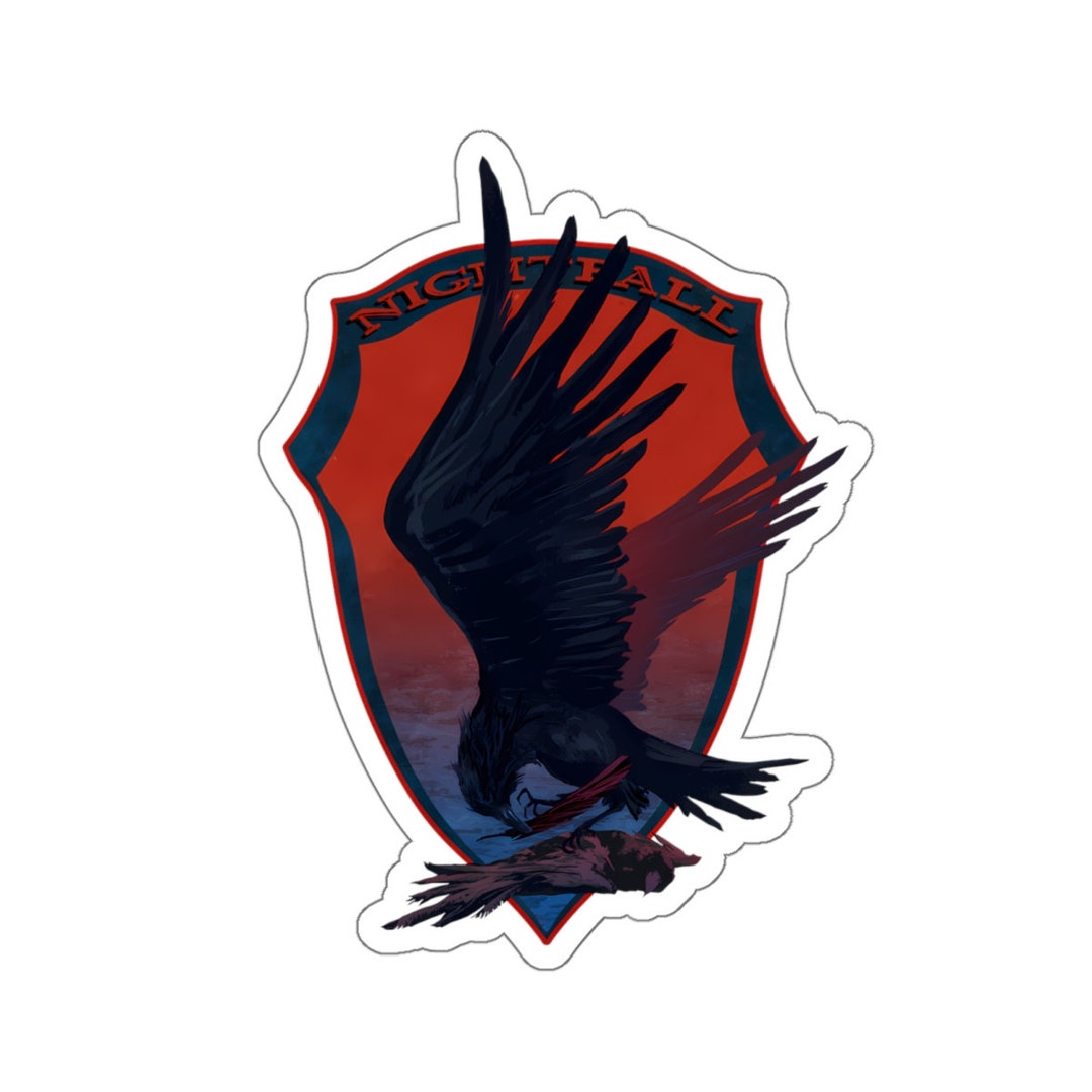 Raven Nightfall Emblem Armored Core VI ACVI Sticker - Etsy