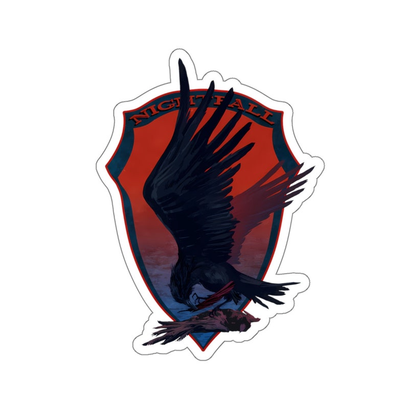 Raven Nightfall Emblem Armored Core VI ACVI Sticker - Etsy