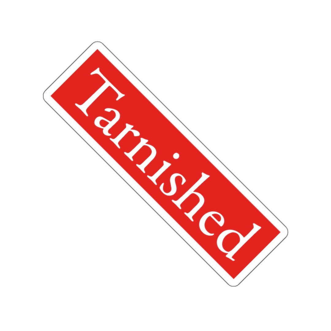Tarnished Red Box Funny Parody Logo Elden Ring Sticker - Etsy