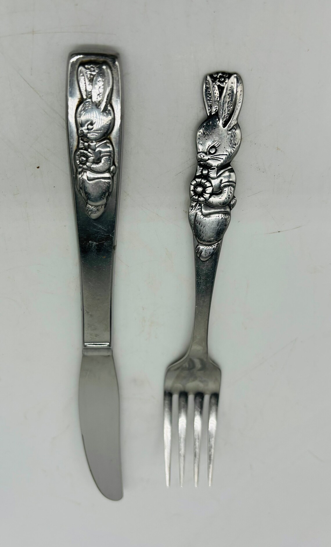 Darling, Vintage, Oneida Community, Children’s Fork and Knife With the ...