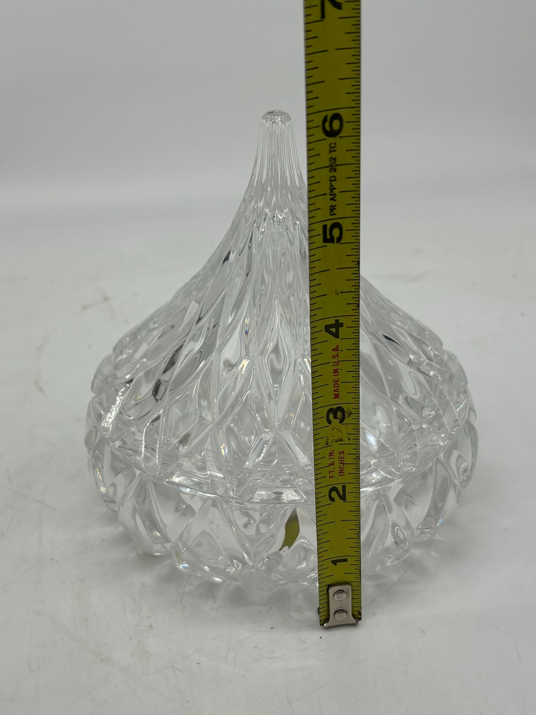 Vintage, Godinger, Hershey Kiss Crystal Dish With Lid - Etsy