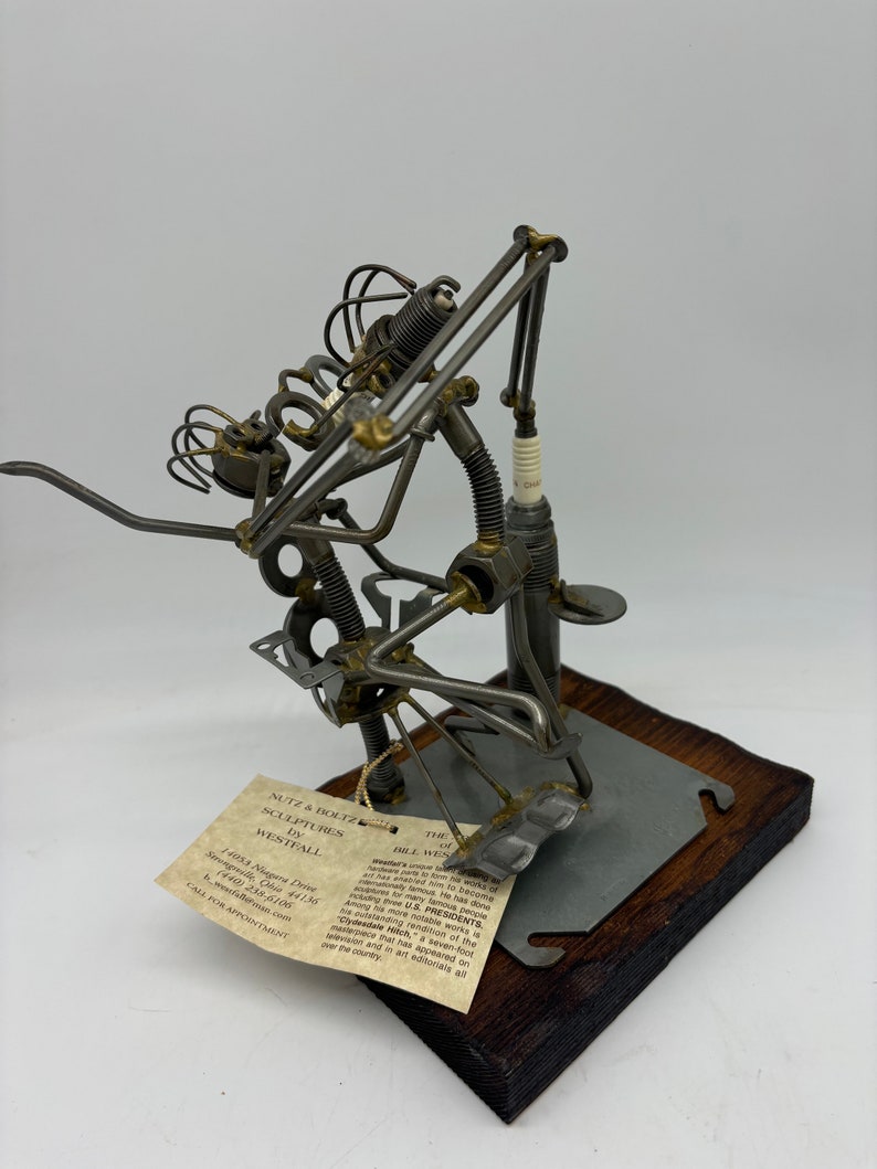 Original Westfall Metal Art Sculpture. Nutz and Boltz Sculpture! - Etsy