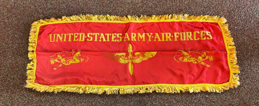 United States Army Air Forces (USAAF) Flag or Banner. WWII Genuine ...