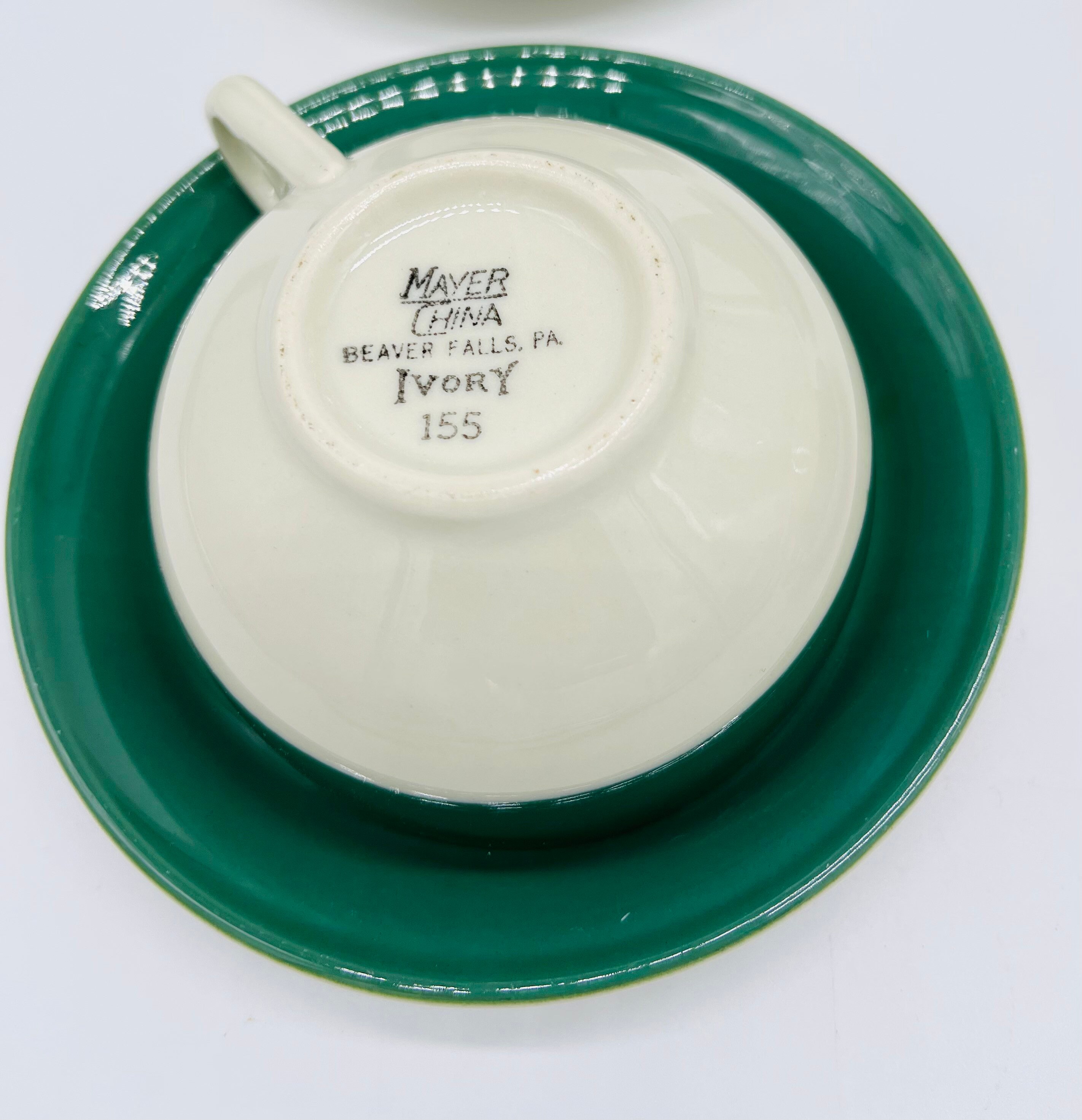 Set of 4 Mayer China Tea Cups and Saucers. Zero Imperfection! - Etsy