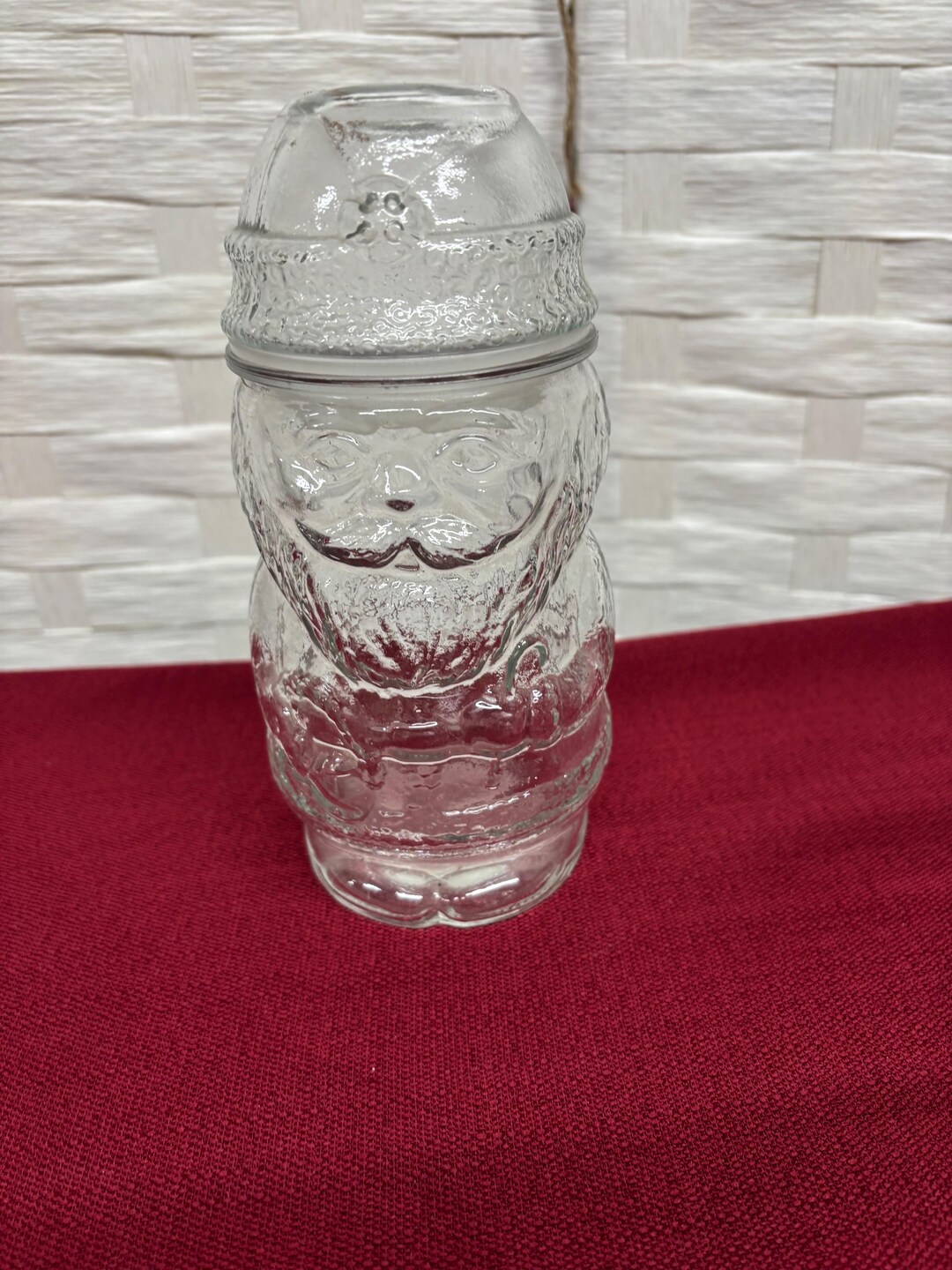 Vintage, Libbey Santa Cookie/candy Jar. - Etsy