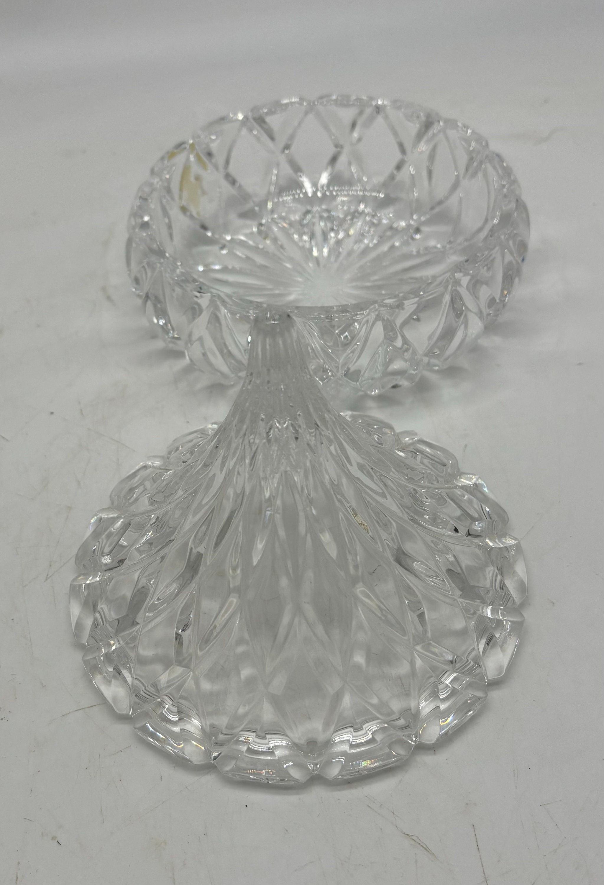 Vintage, Godinger, Hershey Kiss Crystal Dish With Lid - Etsy