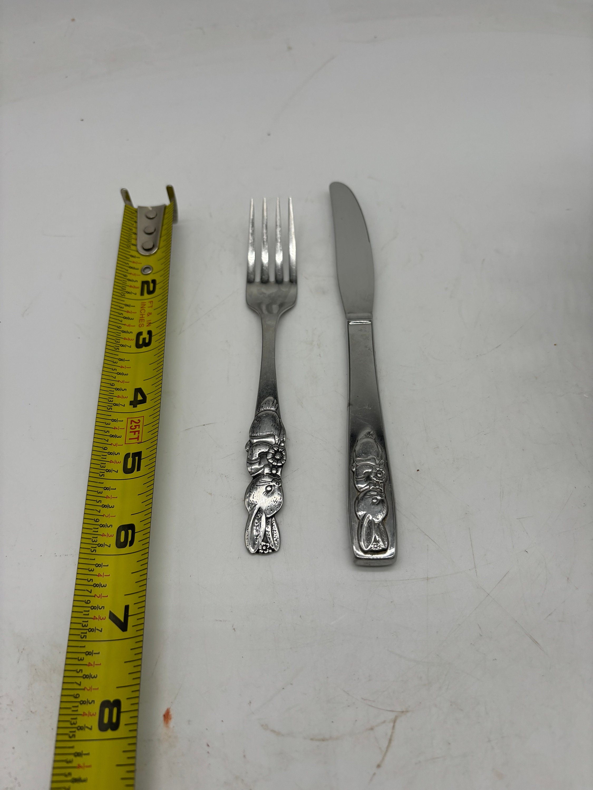 Darling, Vintage, Oneida Community, Children’s Fork and Knife With the ...