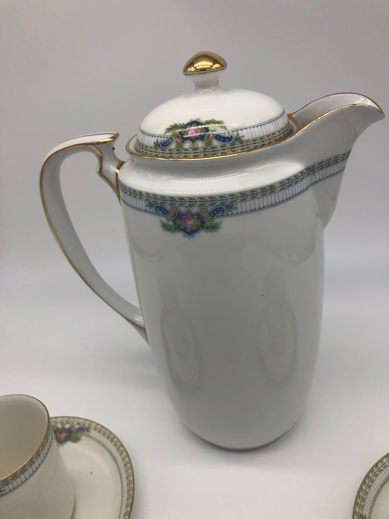 Gorgeous Noritake Chocolate Set for Two! - Etsy