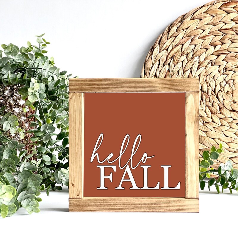 Small Fall Sign - Etsy