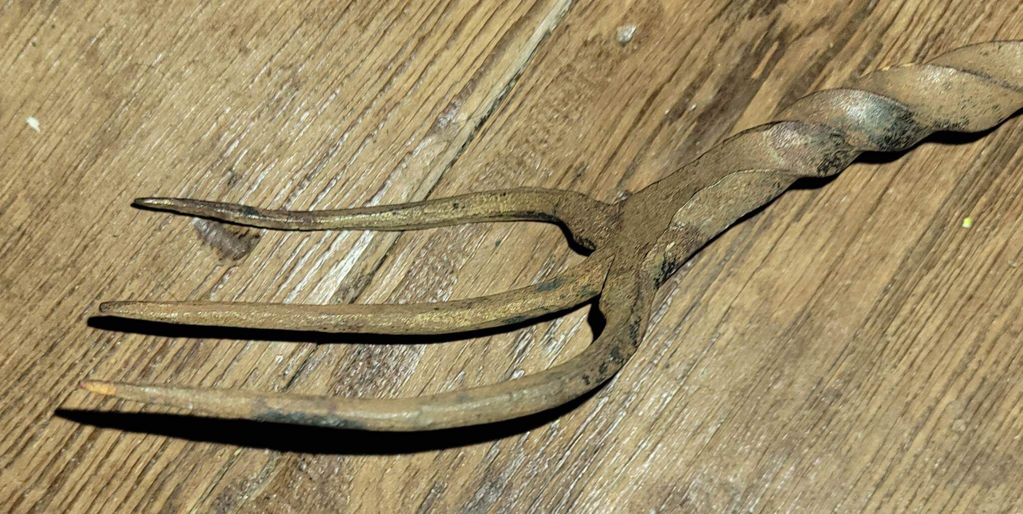Antique Blacksmith Forged Fork - Etsy