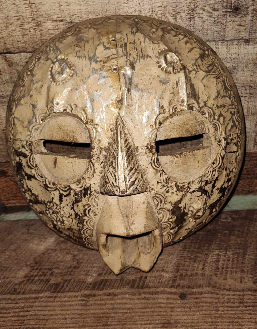 Vintage African Tribal Mask - Etsy