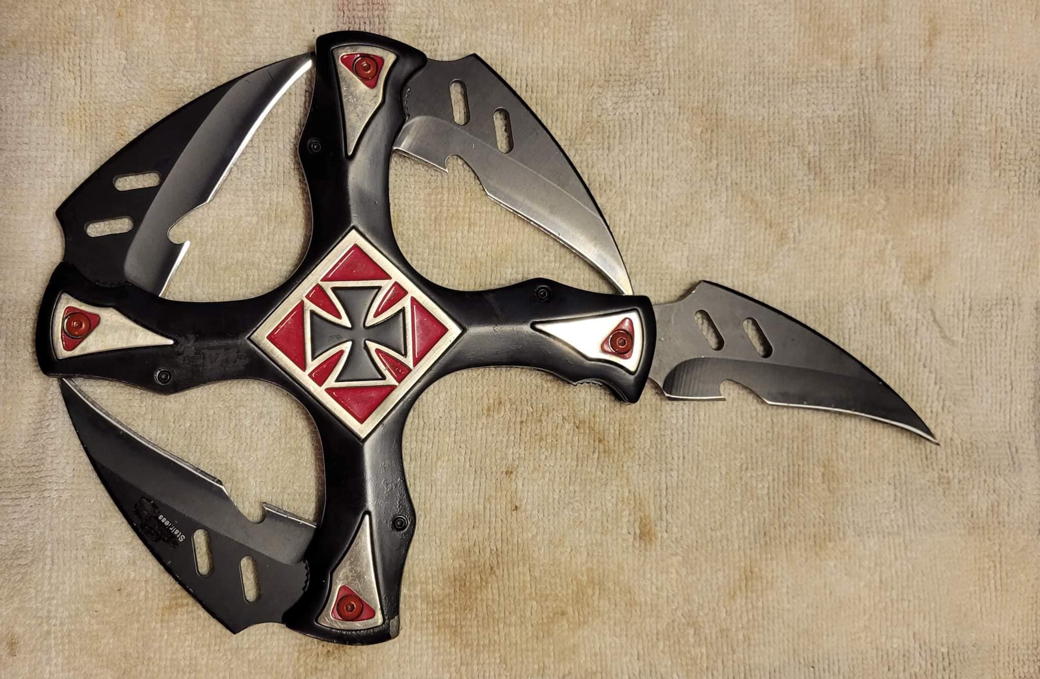 Very Unique 4 Blade Knife - Etsy