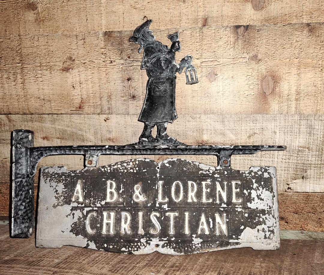 Mid-century Name Sign - Etsy