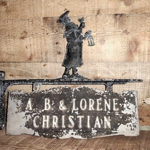 Mid-century Name Sign - Etsy