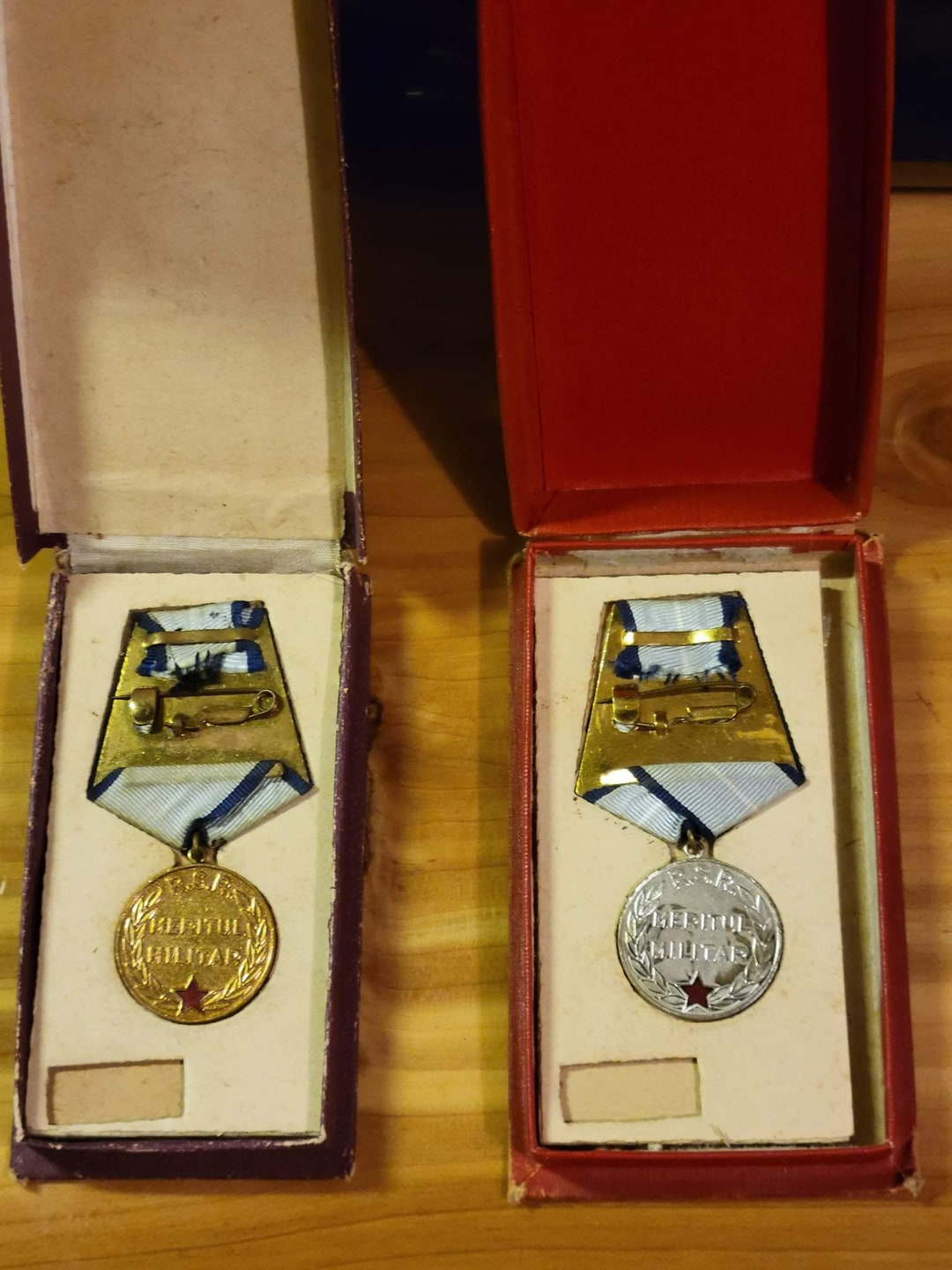 Pair of Communist Romanian Military Medals - Etsy