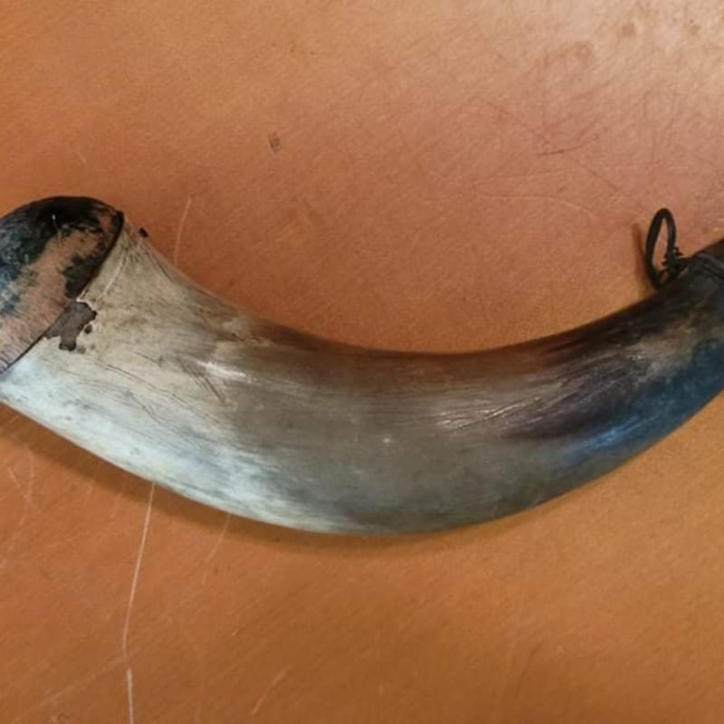 Antique Powder Horn - Etsy
