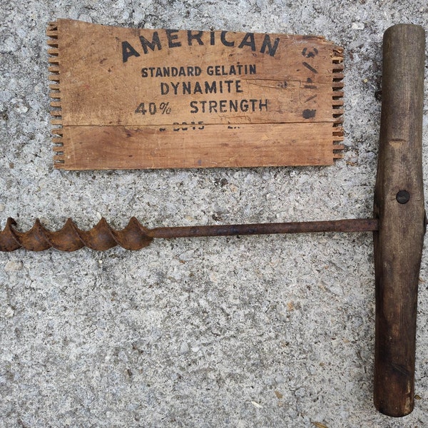 Antique Dynamite Box - Etsy