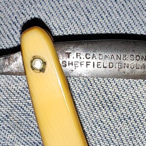 Straight Razor Sheffield England - Etsy