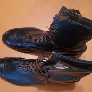 Old Victorian Child's Lace up Ankle Boots - Etsy
