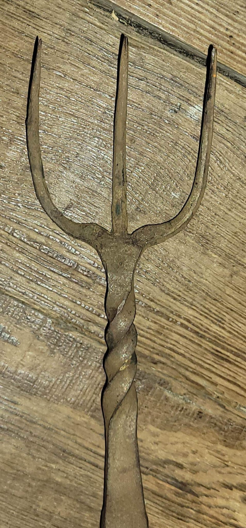 Antique Blacksmith Forged Fork - Etsy