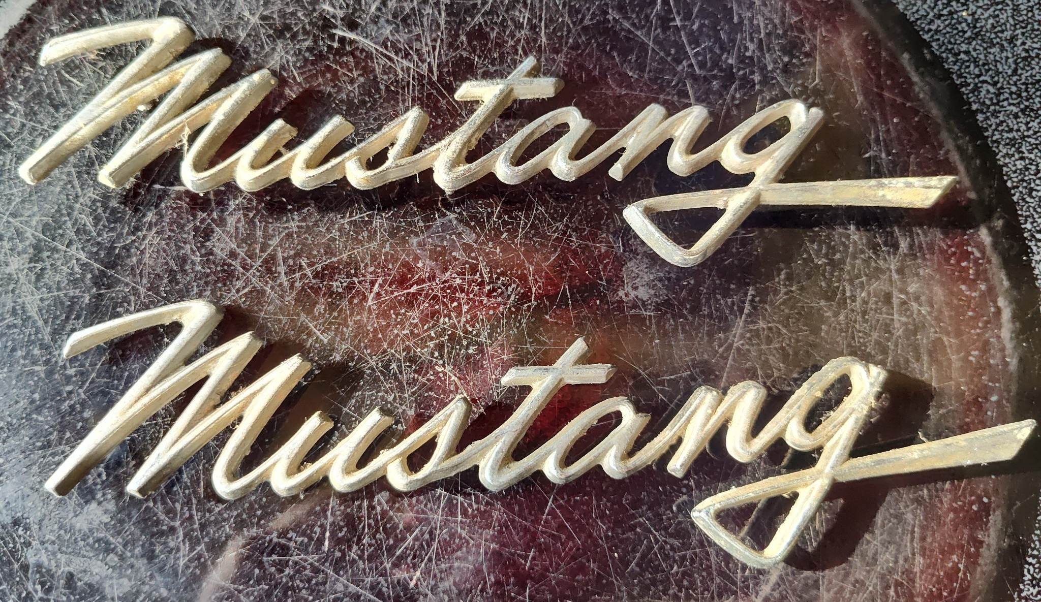 1968 Original Mustang Emblems - Etsy
