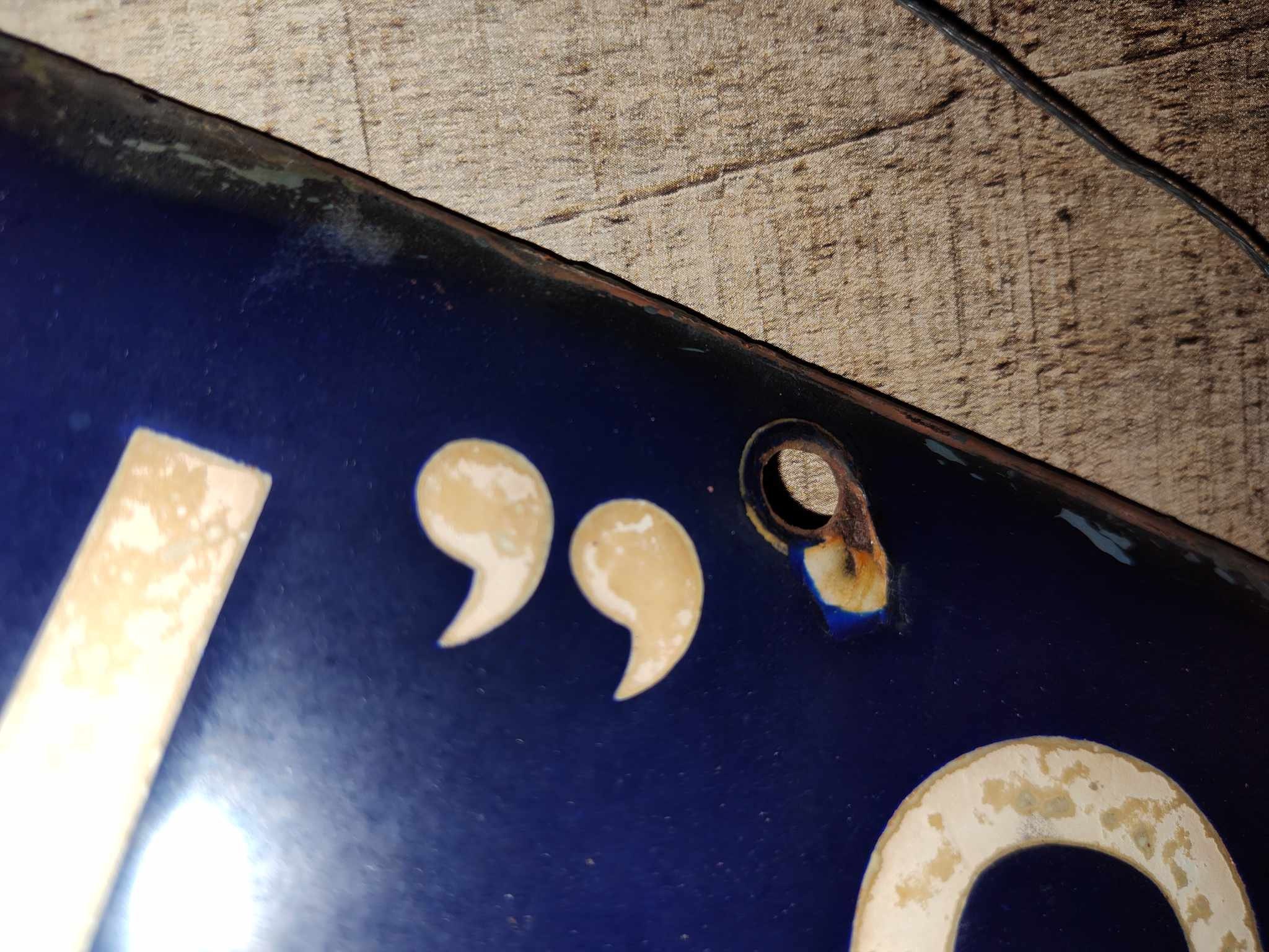 Antique Porcelain Street Sign - Etsy